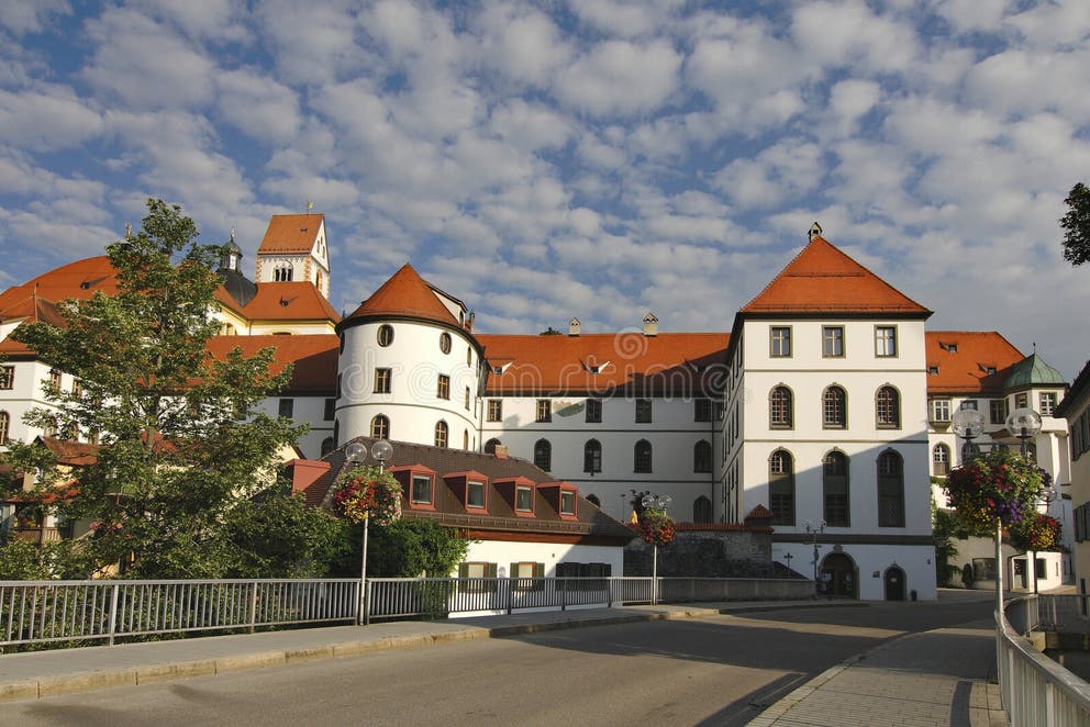 Fussen. Germany stock photo. Image of outdoor, tower, architecture ...