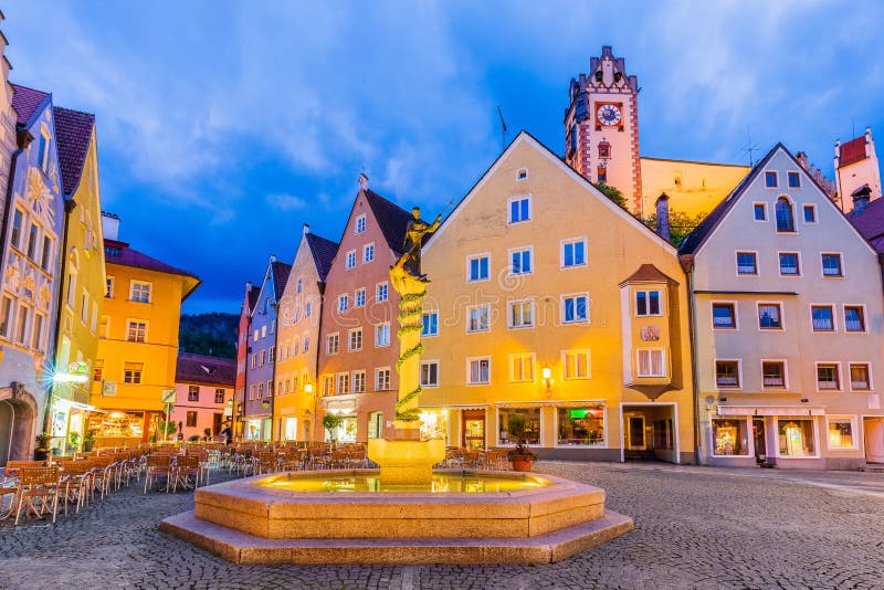 Fussen, Germany stock image. Image of alps, landscape - 165060473