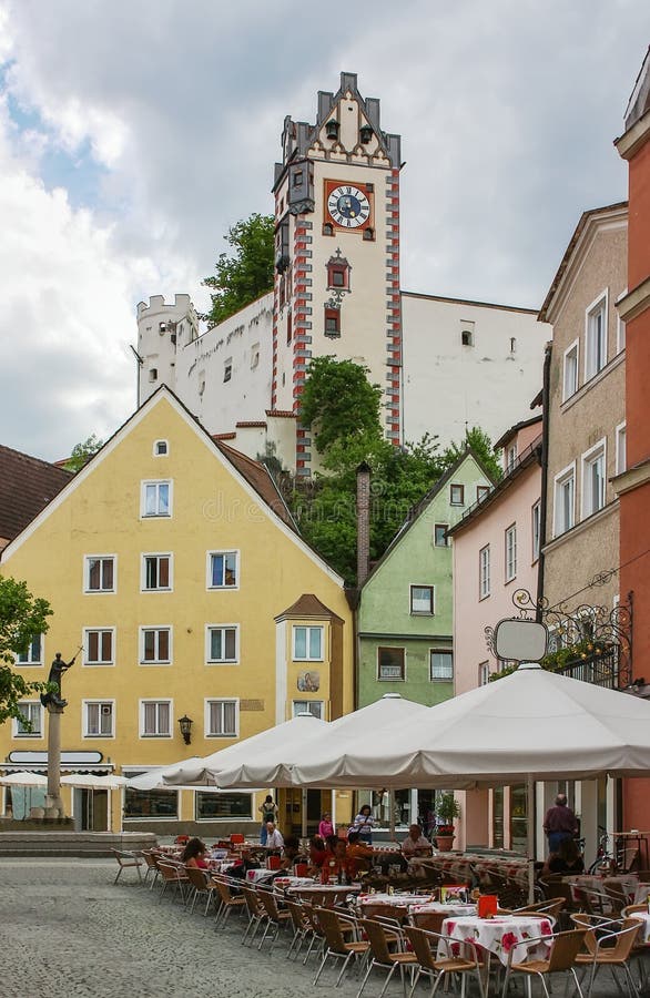 Fussen, Germany editorial photography. Image of europe - 44801962