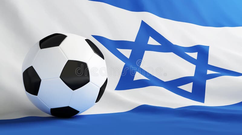 Futebol de Israel ilustração stock. Ilustração de jogos - 10993487