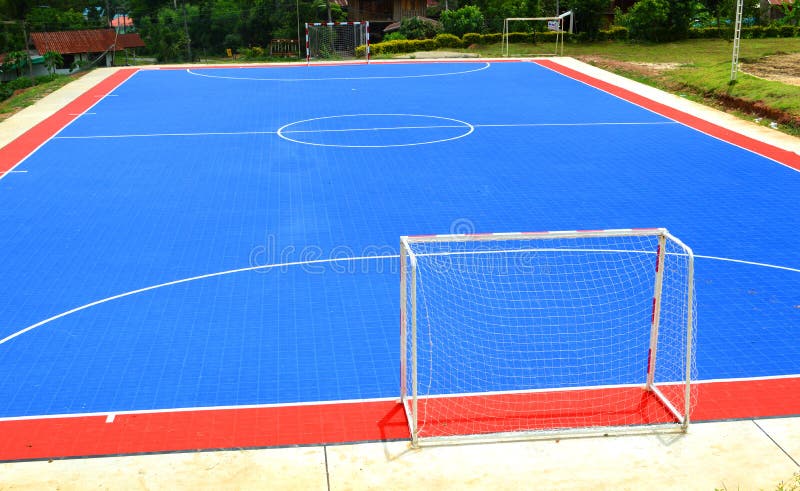 Futsal field stock photo. Image of round, player, light - 41577660