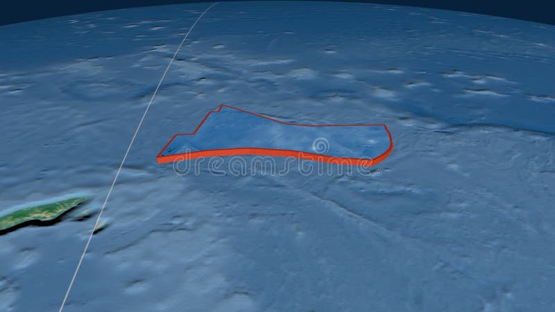 Futuna Plate Extruded - Physical Stock Illustration - Illustration of ...