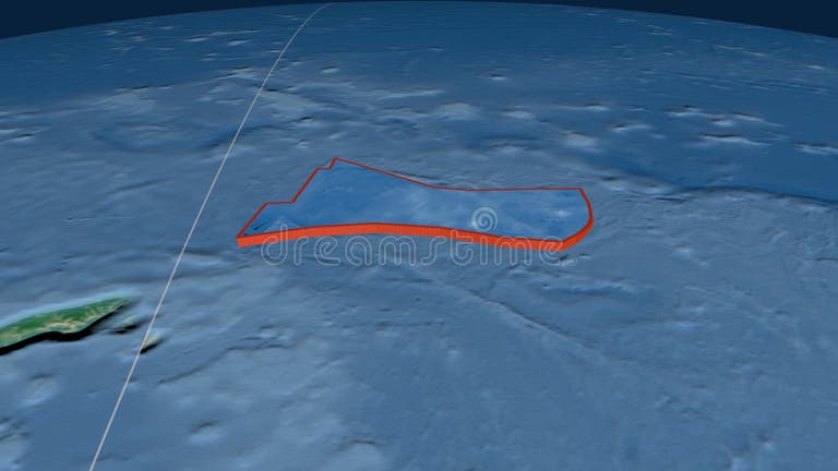 Futuna Plate Extruded - Physical Stock Illustration - Illustration of ...