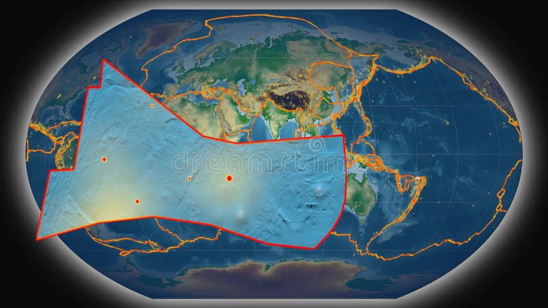 Futuna Plate Presented, Kavrayskiy Projection - Physical Stock ...