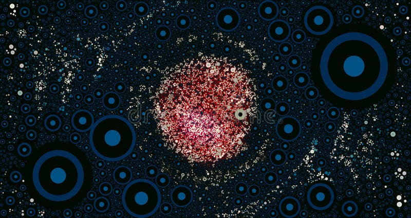 Future Abstract Background Shapes Blurs Stock Illustration ...