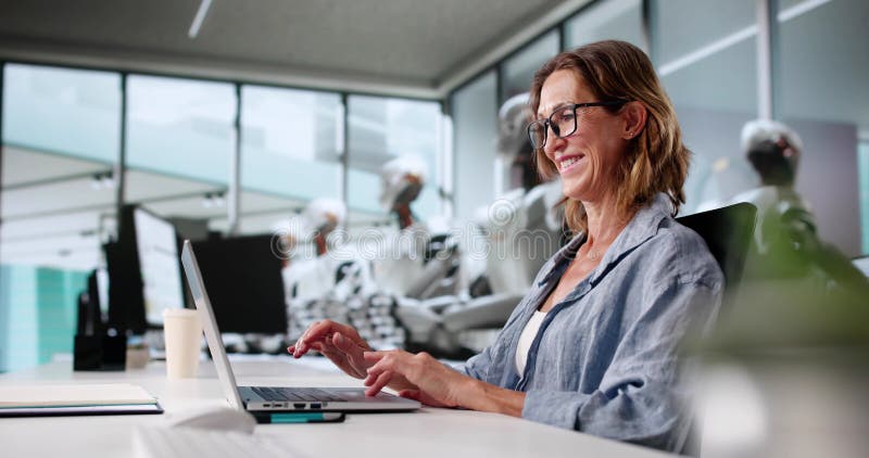 Future Ai Robots Taking Over Workforce Stock Photos - Free & Royalty-Free Stock Photos from ...