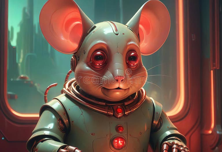 Future Android Robot Mouse Stock Illustrations – 93 Future Android ...