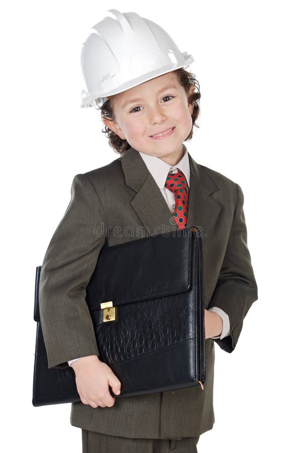 Future architect stock photo. Image of child, infant, engineer - 1616710