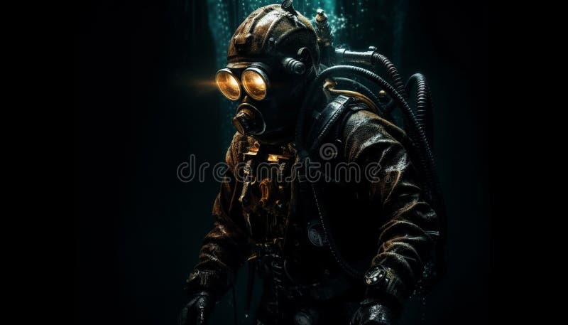 Future Army Men in Black Protect Against Evil Cyborg Aggression ...