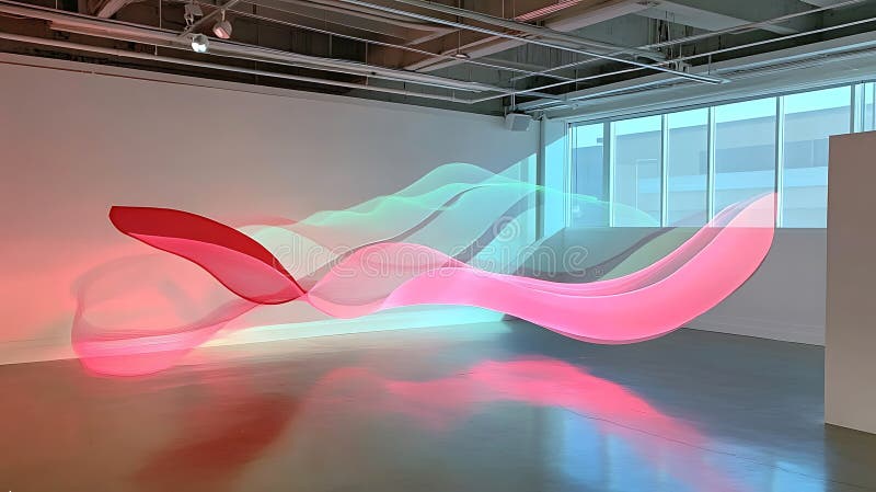 The Future of Art: Generative AI Museum Experience - Generative AI Stock Illustration ...