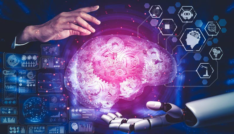 Future Artificial Intelligence and Machine Learning for AI Droid Robot ...