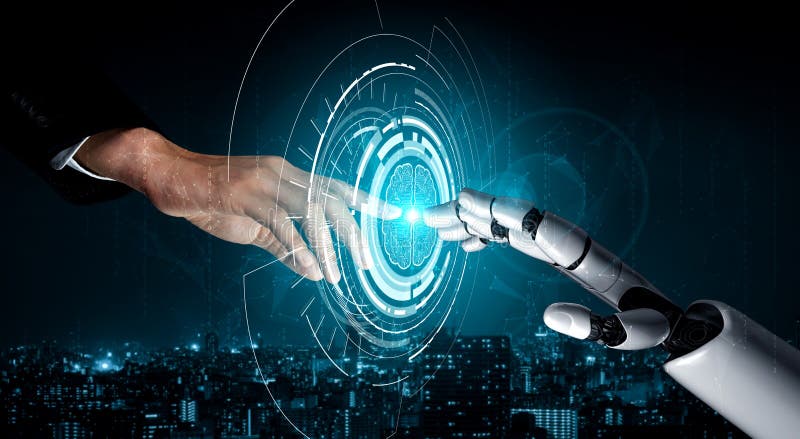 Future Artificial Intelligence Robot and Cyborg Stock Photo - Image of ... Future Artificial Intelligence Robot and Cyborg Stock Photo - Image of ...