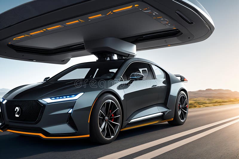 The Future of Autonomous Cars Adaptive Cruise Control.AI Generated ...