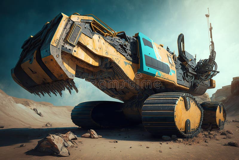 Autonomus Excavator, Concept of Robotic Digging and Autonomous Mining ...