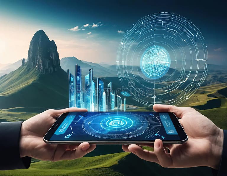 Future of Banking and Digital Payments Concept Image AI Generated Stock ...