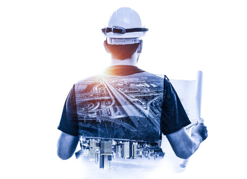 Future Building Construction Engineering Project Stock Image - Image of ...