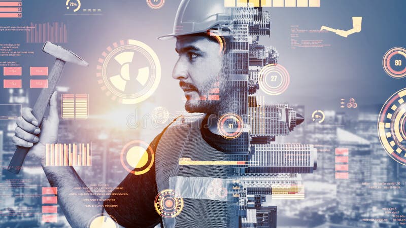 Future Building Construction and Inventive Engineering Project Stock ...