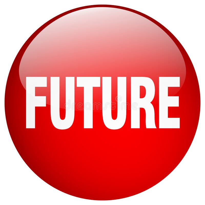 Future Round Ribbon Isolated Label. Future Sign Stock Vector ...