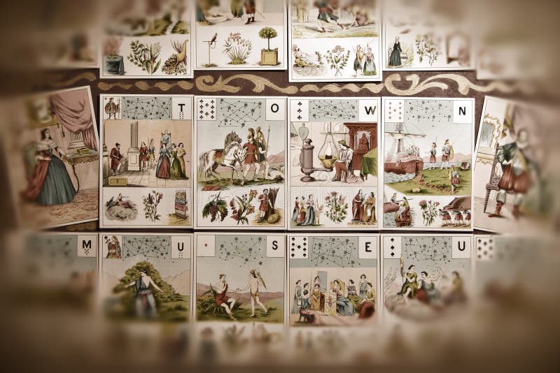 The Future is in the Cards stock photo. Image of telling - 4452824