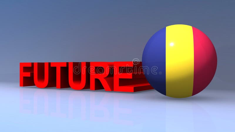 Chad Flag Wave Isolated on Png or Transparent Background Stock Vector ...