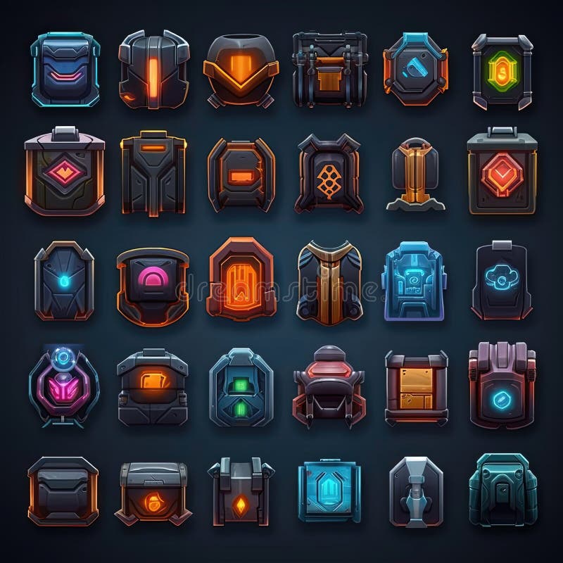 Future Chest Futuristic Game Ai Generated Stock Image - Image of prize ...