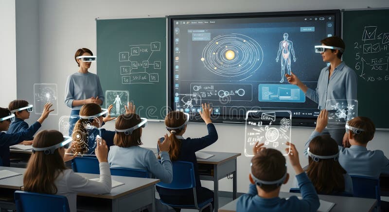 Displaying Interactive Lesson Content Stock Photos - Free & Royalty ...