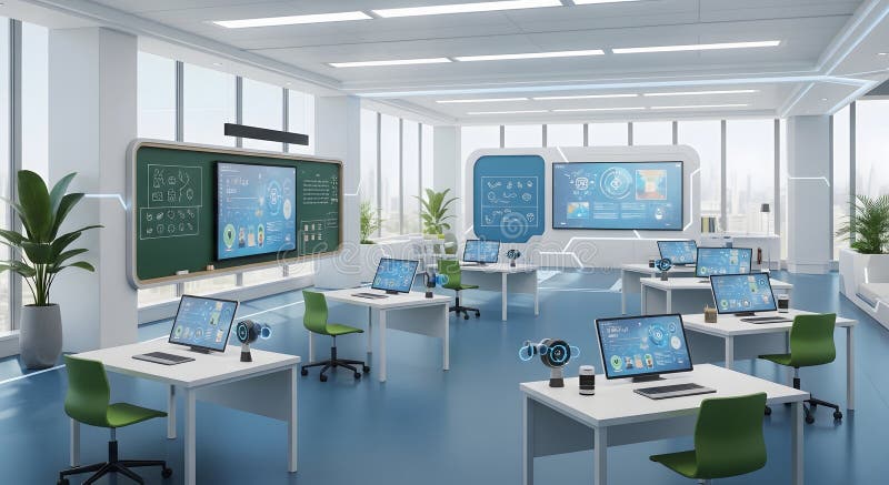 Future Classroom: Modern Tech Hub Inspires Education and Innovation in ...