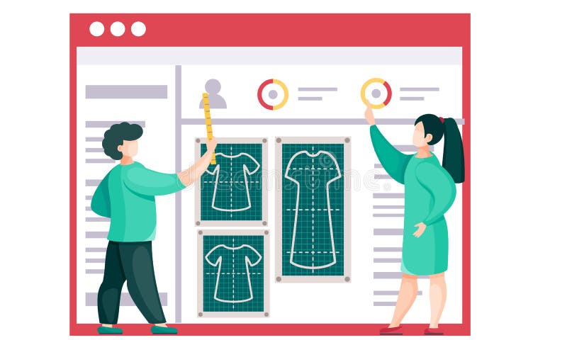 Future Cloth Planning. Pattern of Clothes for Custom Tailoring. Team ...