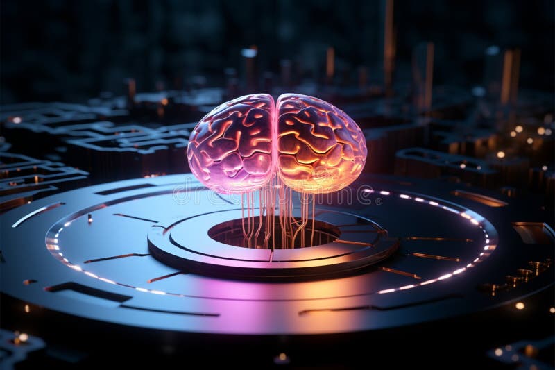 Future Cognition Brain Technology and Its Impact on Intelligence Stock Illustration ...