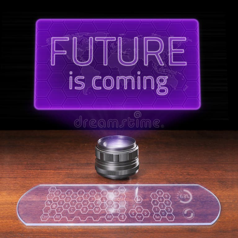 Future is coming stock photo. Image of future, blue, equipment - 22097960