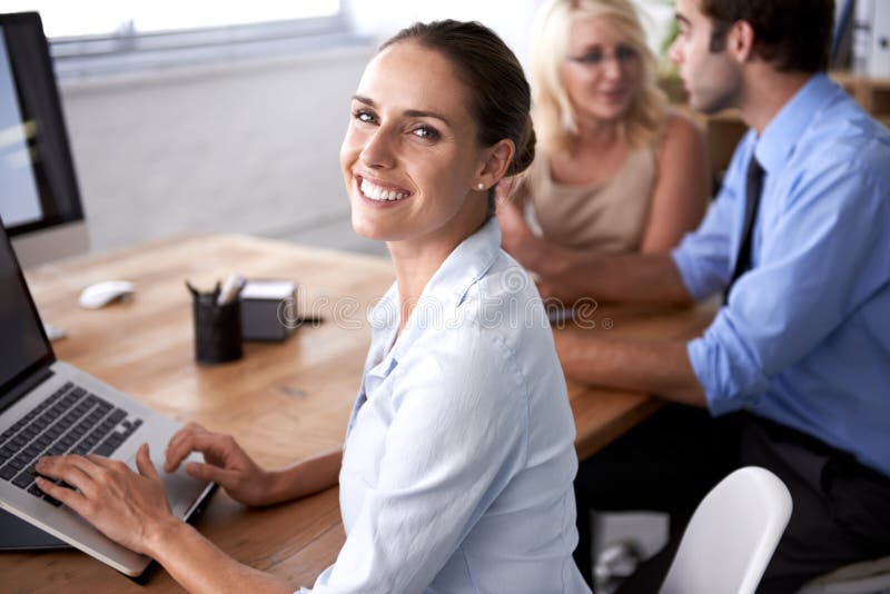 They are the Future of this Company. Three Young Professionals Working ...