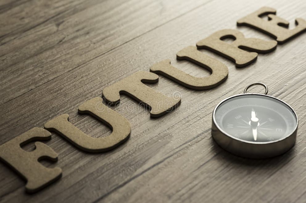 Future compass concept stock image. Image of consulting - 95615135