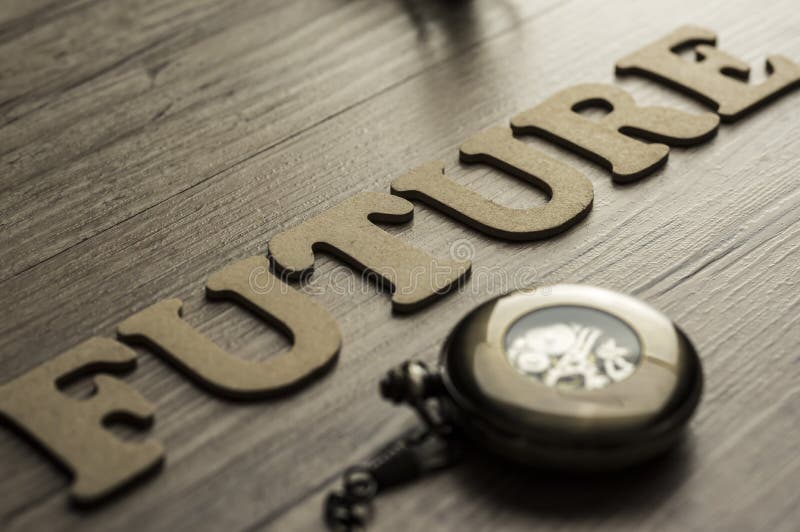 Future and Compass Guidance Concept Stock Photo - Image of closeup ...