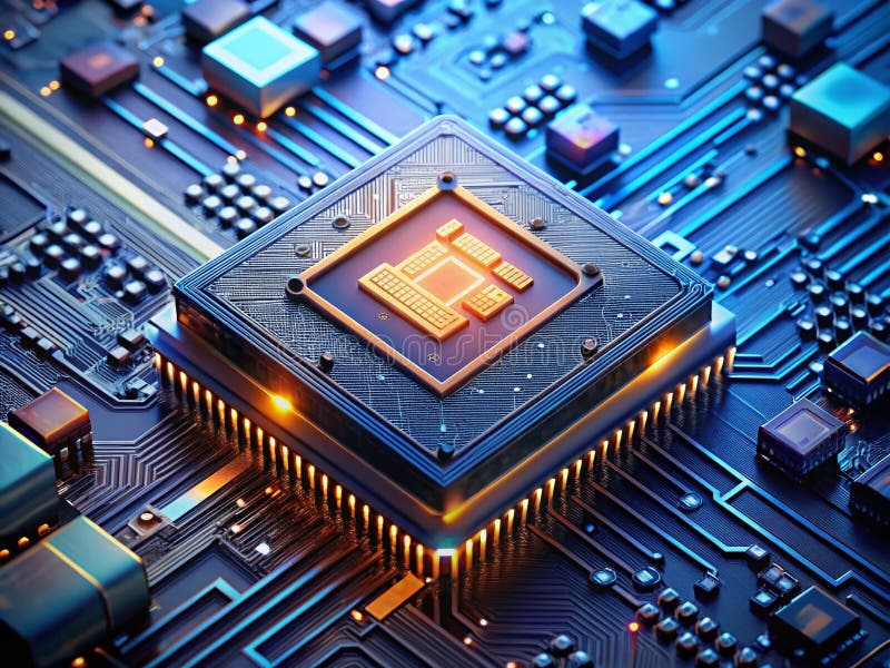 Future of Computing Unveiled Stunning Drone Shot Captures Advanced AI ...