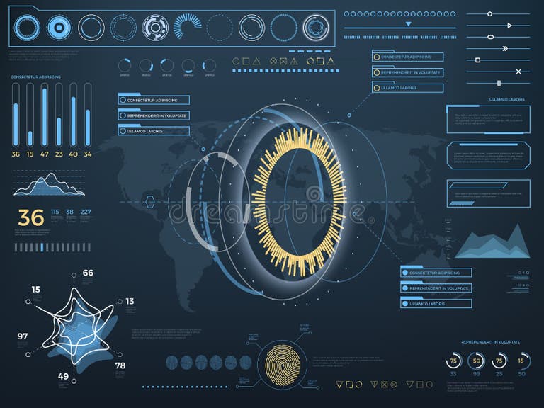 Interactive Hud Concept Stock Illustrations – 3,825 Interactive Hud ...
