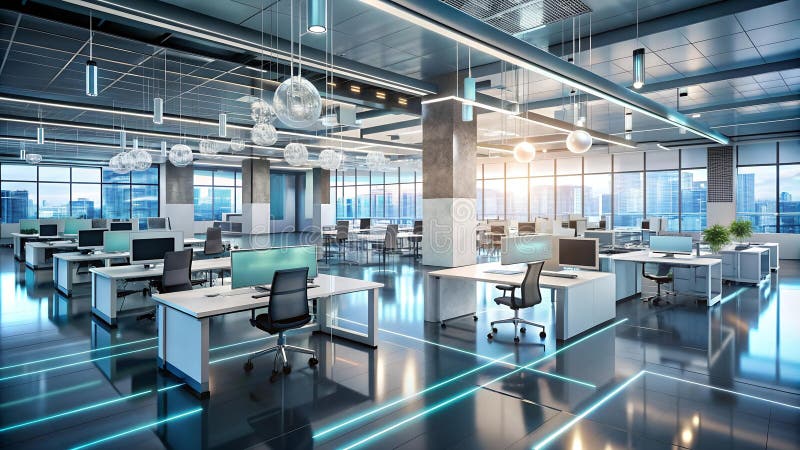 The Future of Creativity an Open Floor Plan Designed for Seamless ...