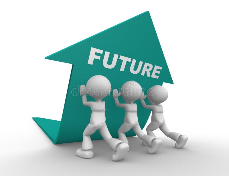 Future stock illustration. Illustration of effort, icon - 57946998