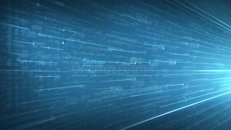 Future Data Transmission Concept of the Blue Beam Generative AI Stock ...