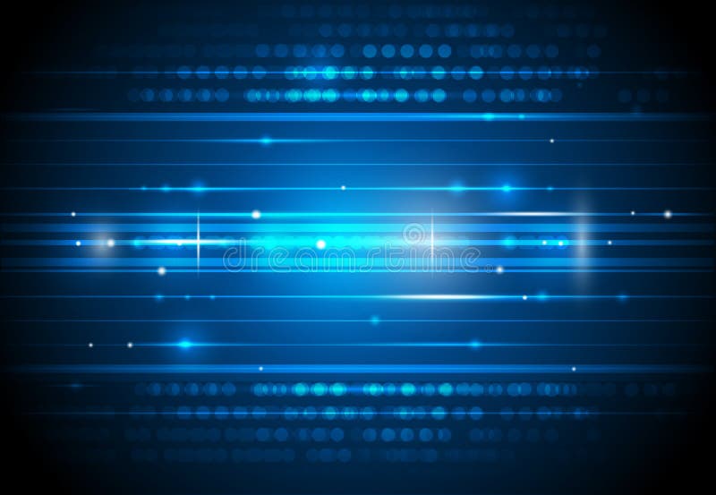 Future Digital Technology Background Stock Vector - Illustration of ...