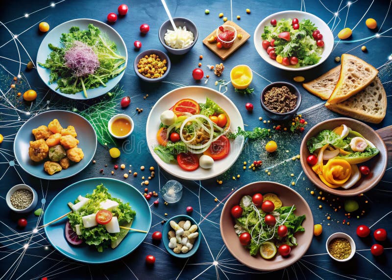 Future Dining a 3D Visualization of Culinary Innovation and Network ...