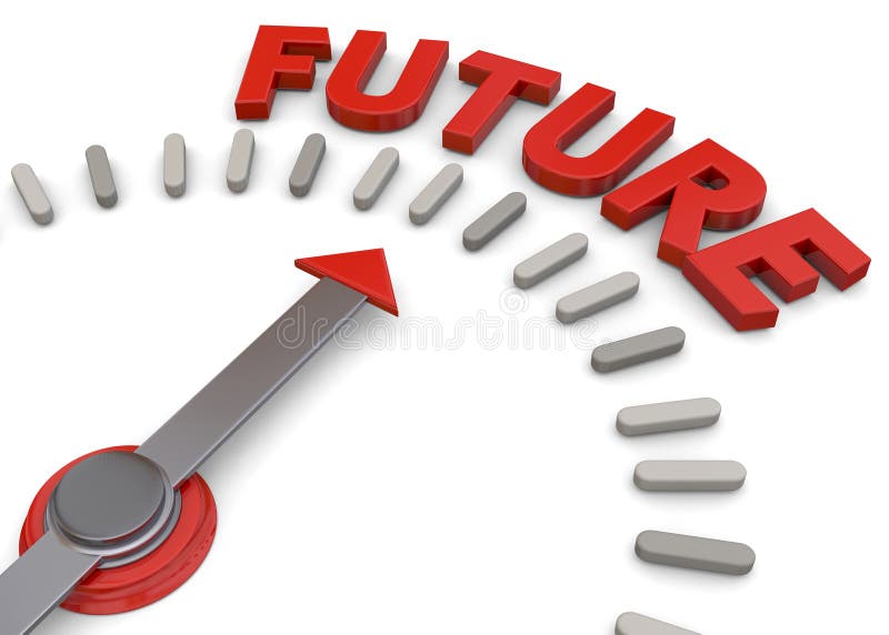 Future direction stock illustration. Illustration of arrow - 12794514