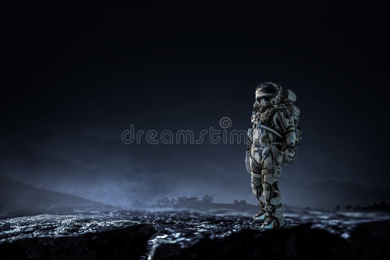 Future Disaster on Earth . Mixed Media Stock Photo - Image of ...