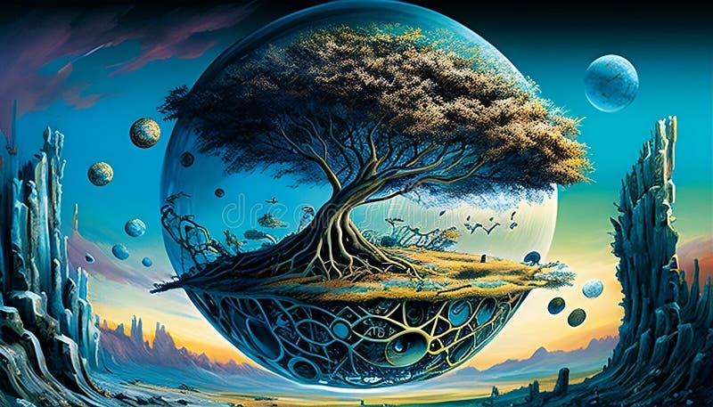 Future Earth: a Surreal and Vibrant Vision of Our Planet in 1000 Years ...