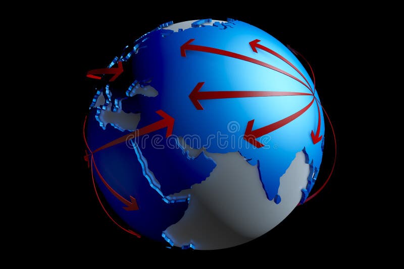 Future Earth Technology, Earth Network Information Transmission Stock ...
