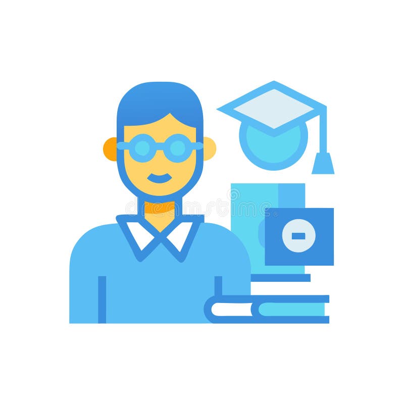 Future Educator Icon stock vector. Illustration of vector - 351936314
