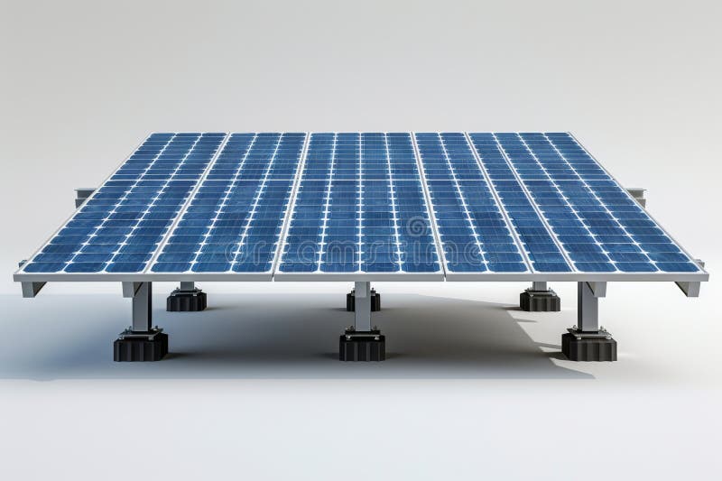 Future Energy Solutions with Modern Solar Panels. Solar Panel System ...