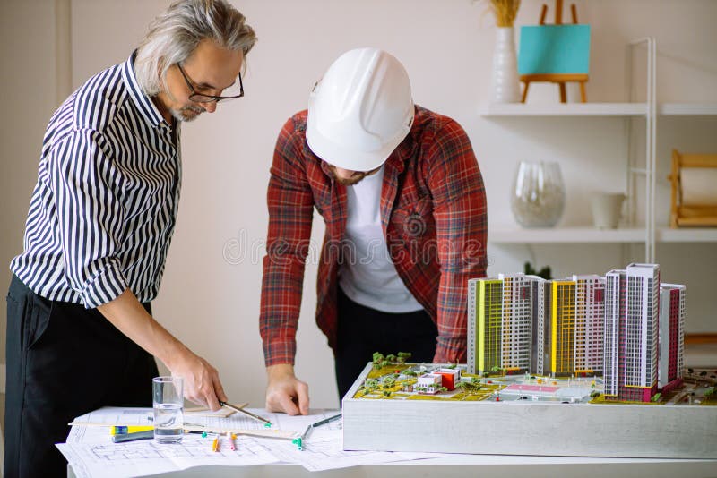 Future Engineer and Professional Architect Engineer in Office Stock ...