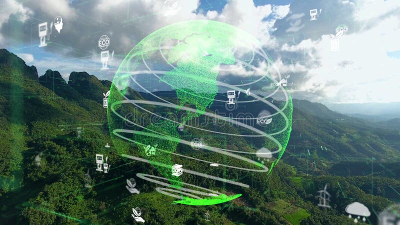 Future Environmental Conservation and Sustainable ESG Modernizat Stock ...