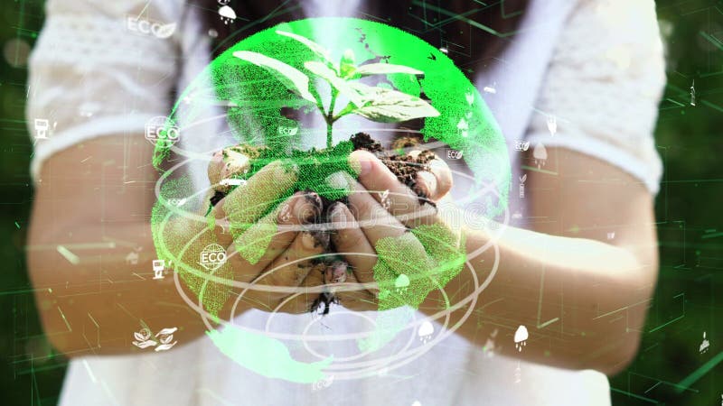 Future Environmental Conservation and Sustainable ESG Modernizat Stock ...