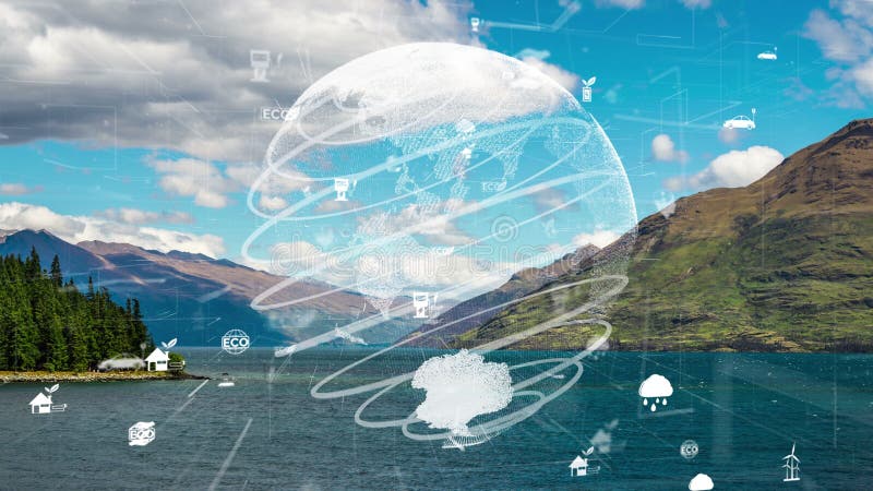 Future Environmental Conservation and Sustainable ESG Modernizat Stock ...